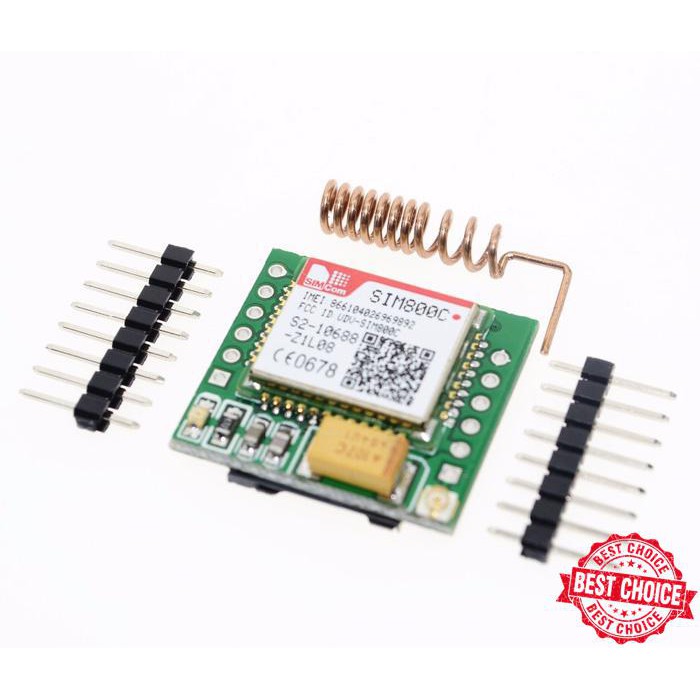 Jual PROMO HARGA MURAH Module SIM800C GSM GPRS Serial Modem for Arduino ...