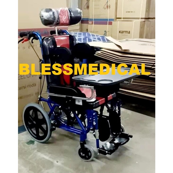 Jual Kursi Roda Cerebral Palsy/Reclining/Berkebutuhan Khusus (+/- 44cm ...