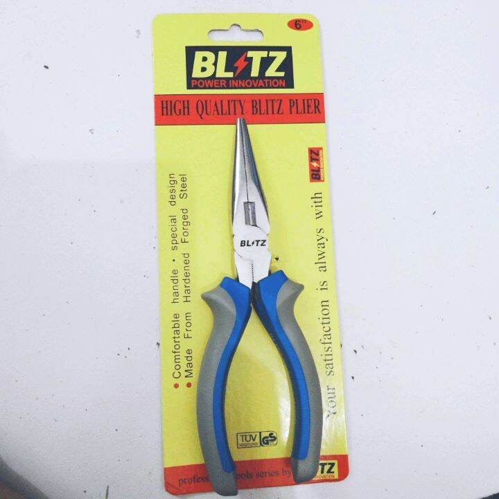 Jual BLITZ TANG LANCIP TANG CUCUT TANG PANJANG LANCIP BLITZ 6" CHROME ...