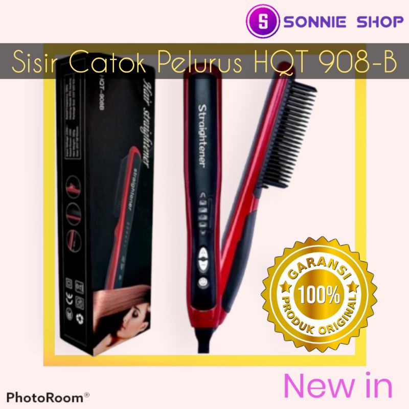 Jual SISIR CATOK PELURUS RAMBUT HQT 908-B + BOX Lebih Awet & Panas ...