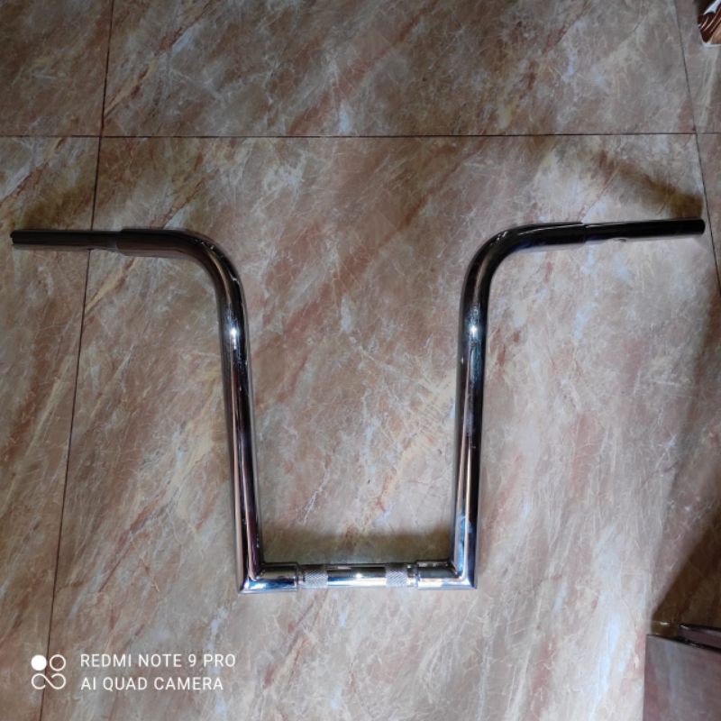 Jual stang ape hanger 18 inch chrome Harley road king dyna sportster ...