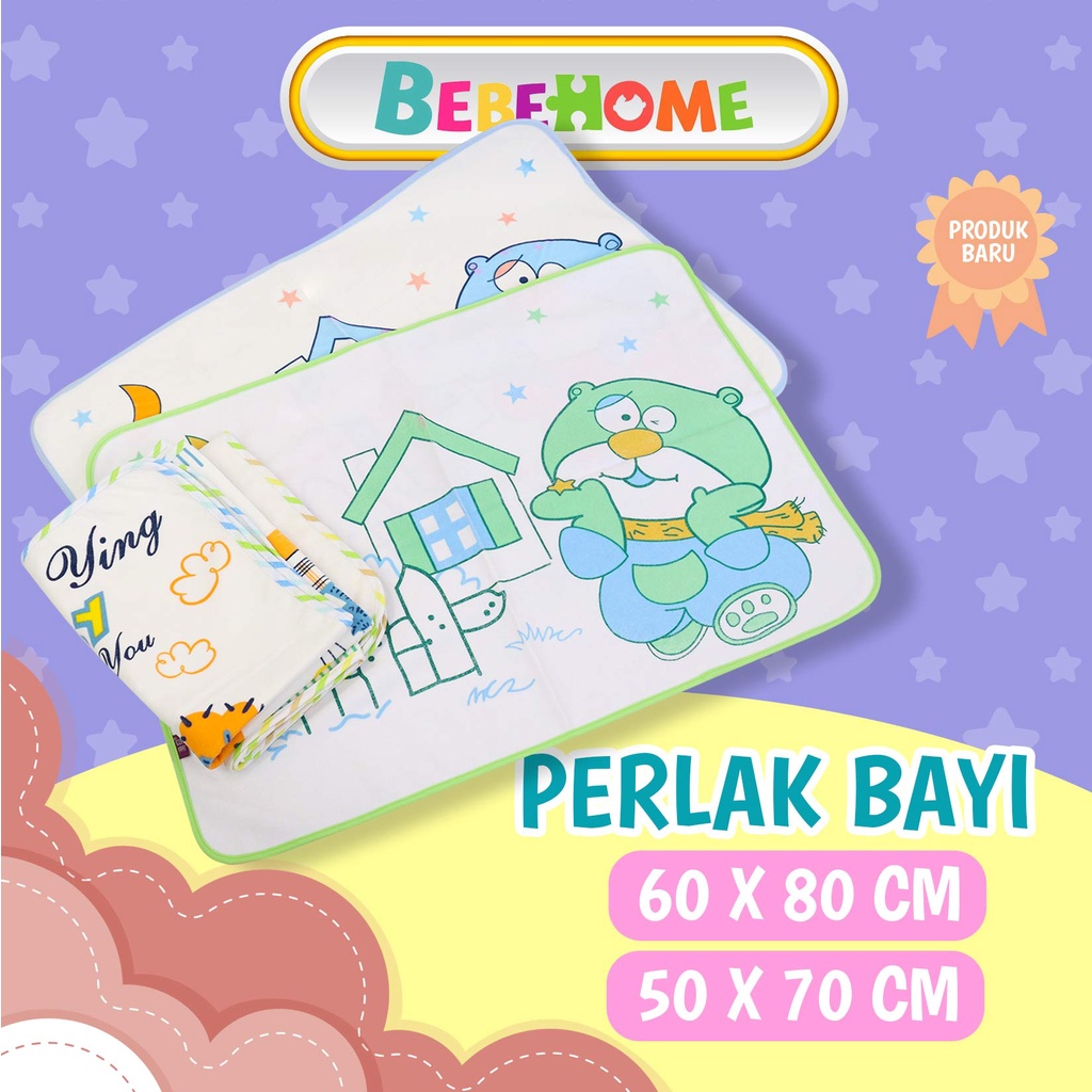 Jual Bebehome Perlak Bayi Alas Ganti Popok/Alas Tidur Bayi Ada 2 Ukuran ...