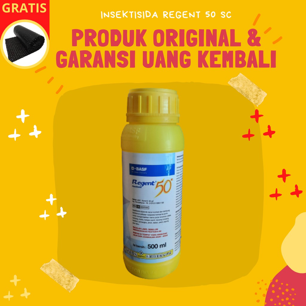 Jual REGENT 50 SC 500 ml Insektisida Obat Racun Pembasmi Hama Ulat Kutu ...
