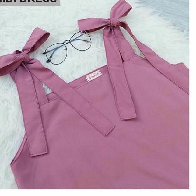 Jual News MIDI DRESS / MIDYA DRESS OUTWEAR NO INNER ,, | Shopee Indonesia