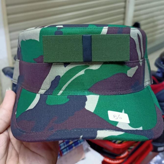 Jual topi pdl +pangkat Letda letu model terbaru bahan cor PRAKTIS ...