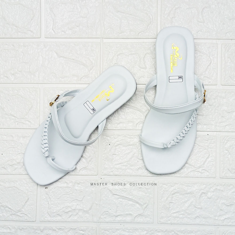 Jual New Produk | Sandal Teplek Pesta Wanita Flat Tali Jepit Strap ...
