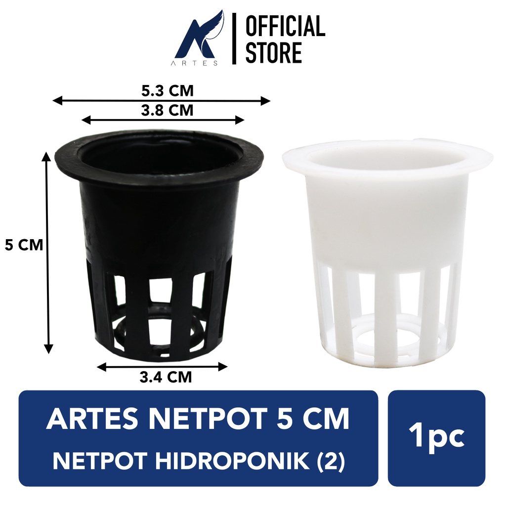 Jual ARTES NETPOT HIDROPONIK 4 LUBANG-M2 Net Pot Tanaman-Sayuran-Sayur ...