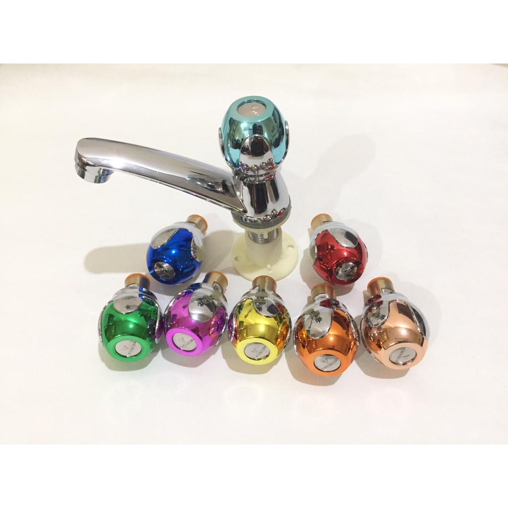 Jual Kran Wastafel Bulat Warna - 1/2 Inch | Shopee Indonesia