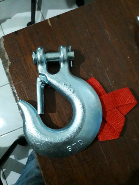 Jual Ganco Hook Winch Clevis Hook Ukuran 1 per 2 Untuk Seling Sling ...