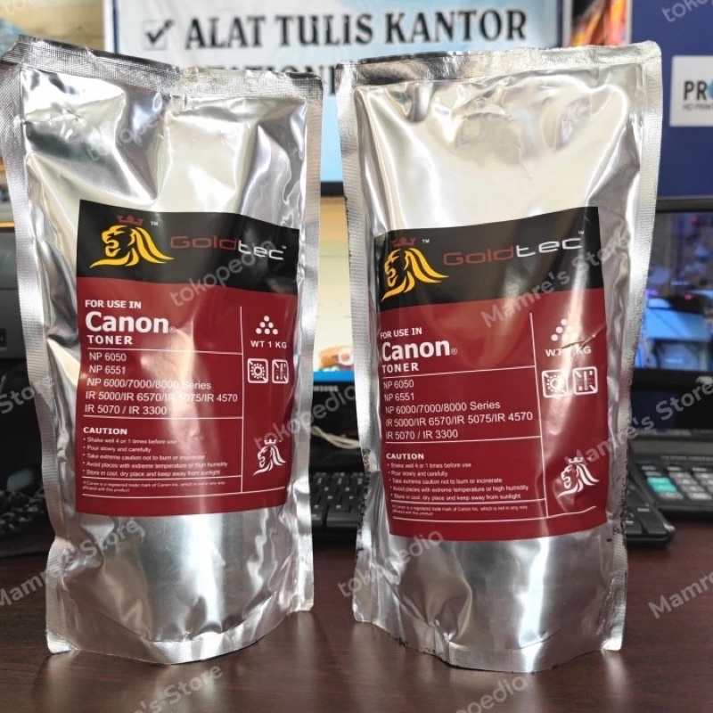 Jual Toner Fotocopy Black Goldtec Canon IR 5000/6000 IRA 6075/6275 ...