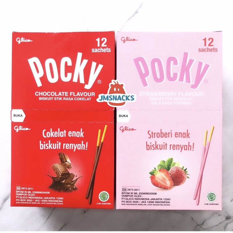 Jual [PROMO!!] Pocky Single 1 Pak isi 12pcs x 12gr - stik wafer nikmat ...
