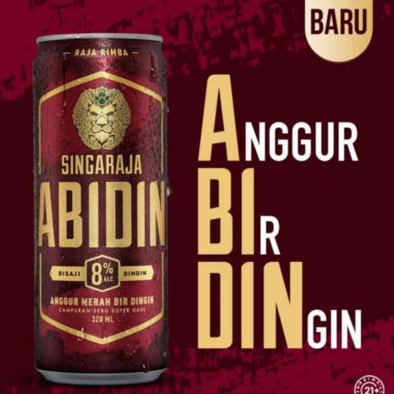 Jual [Bubble Wrap] Minuman Energi Singa Abidin Apidin Ameraja 320 ml ...
