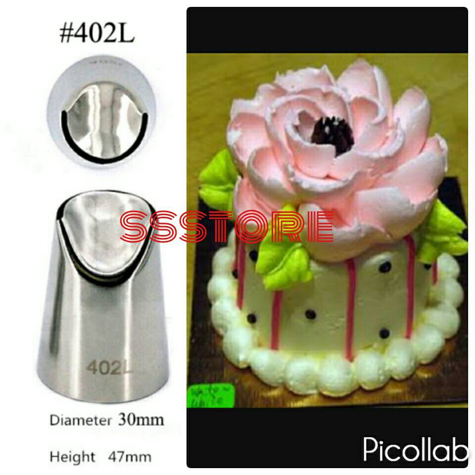 Jual spuit nozzle piping tip 402L 402 L | Shopee Indonesia