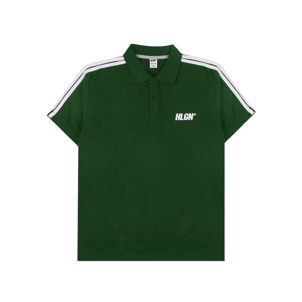 Jual HOOLIGANS Polo Shirt Linea - Army Green | Shopee Indonesia