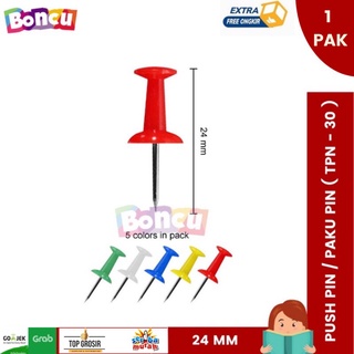 Jual Push Pin Montana / Paku Pin / paku mading alat tulis murah TPN-30 ...
