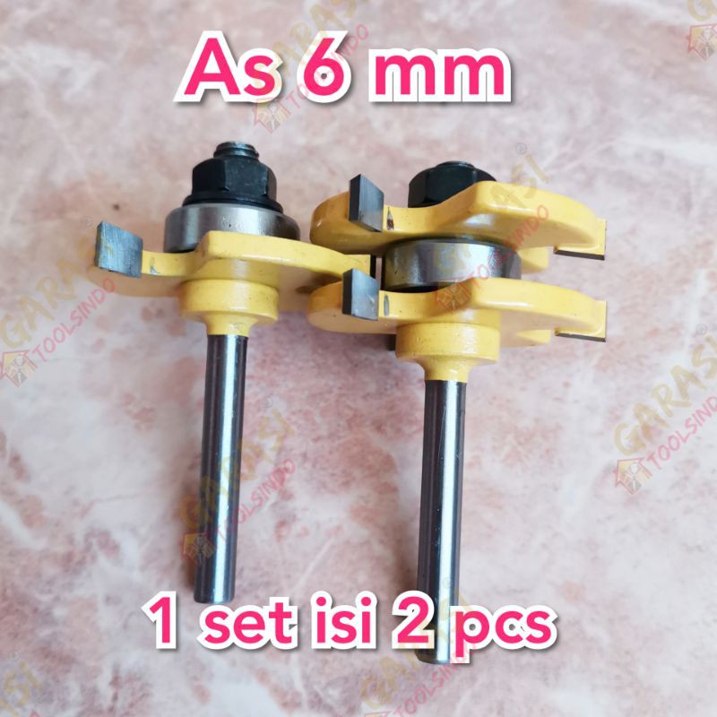 Jual mata profil sambung kayu mata bor router kayu tongue and groove ...