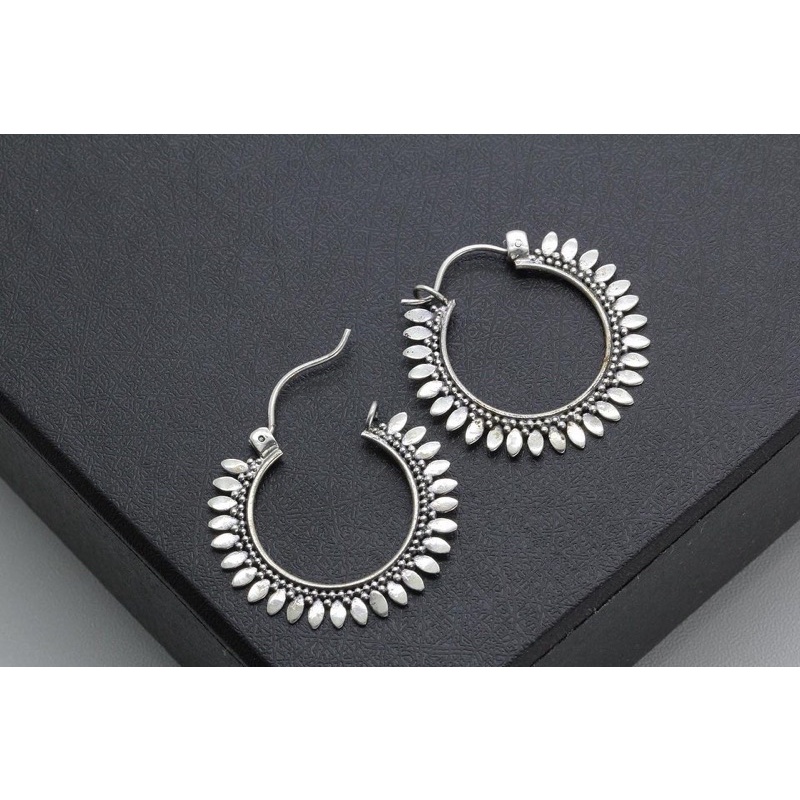 Jual ANTING LOLA ANTING HOOP ANTING PERAK 925 HANDMADE BALI | Shopee ...