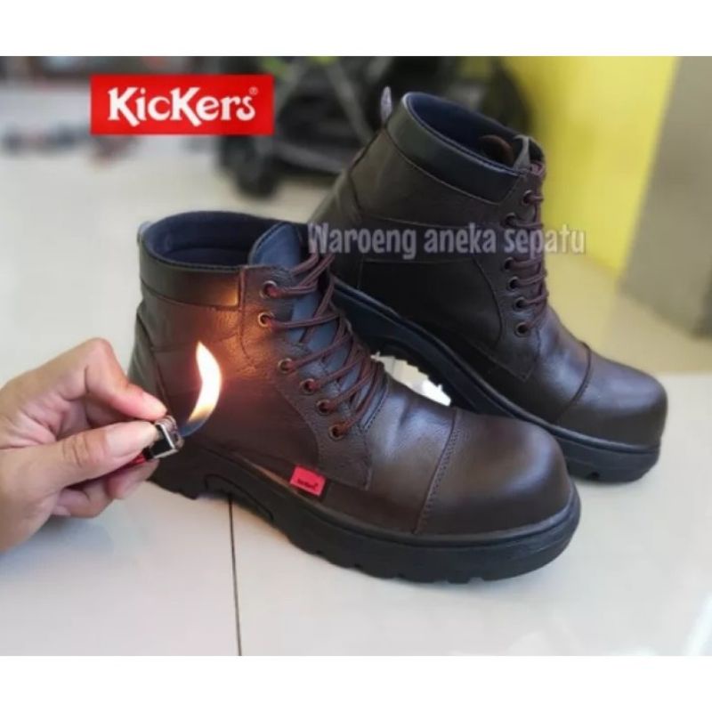 Jual SEPATU SEPTY KULIT ASLI UJUNG BESI | Shopee Indonesia