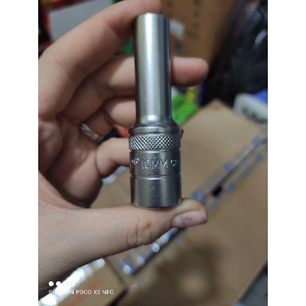 Jual deep sock mata sock 10mm tekiro panjang/ mata socket /biji sock ...