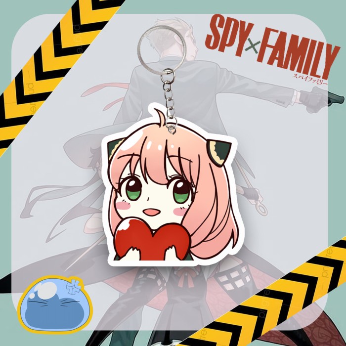 Jual NEW Gantungan Kunci / Keychain Akrilik Anime Custom - Spy x Family ...