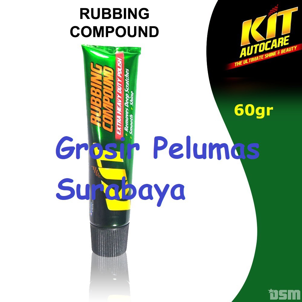 Jual KIT Rubbing Compound tube 60gram Kompon Cat Poles penghilang baret ...
