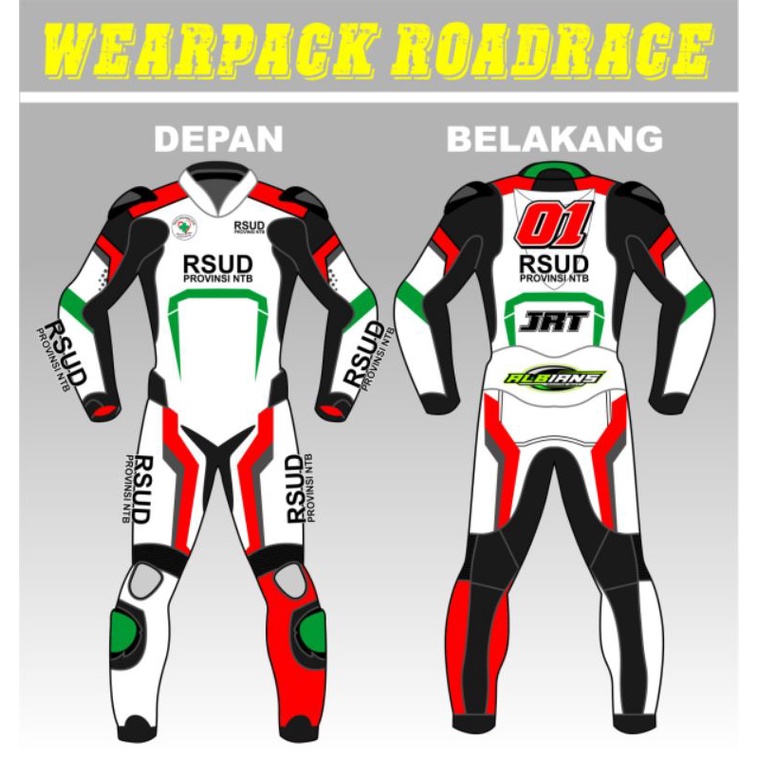 Jual Wearpack balap roadrace costum full mb tech design bebas free ...
