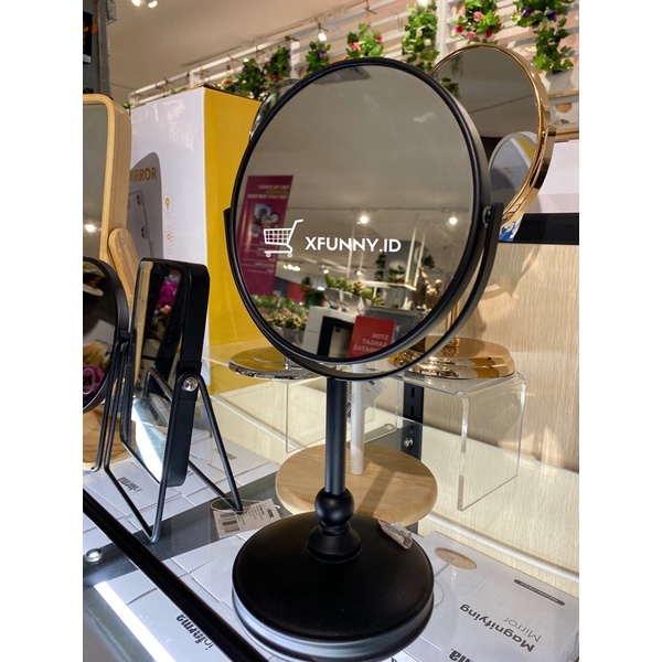 Jual INFORMA MAGNIFYING MIRROR (CERMIN KACA MAKE UP BULAT & KOTAK ...