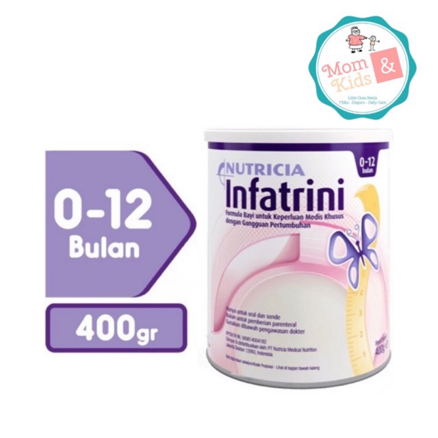 Jual INFATRINI ( 0-12 BULAN) 400 GR | NUTRICIA INFATRINI 400GR | Shopee ...