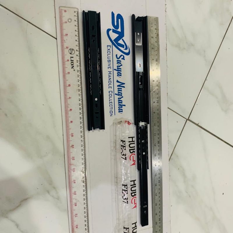 Jual Rel Laci Ril Merek HUBEN ORI FE-37 Double Track 25 cm 250 mm Roda ...