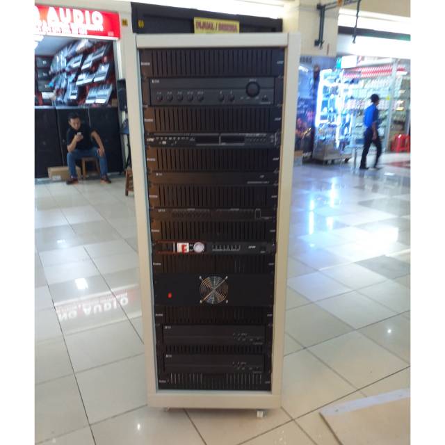 Jual Rack audio | Rack TOA System 23U + Blower unit | Shopee Indonesia