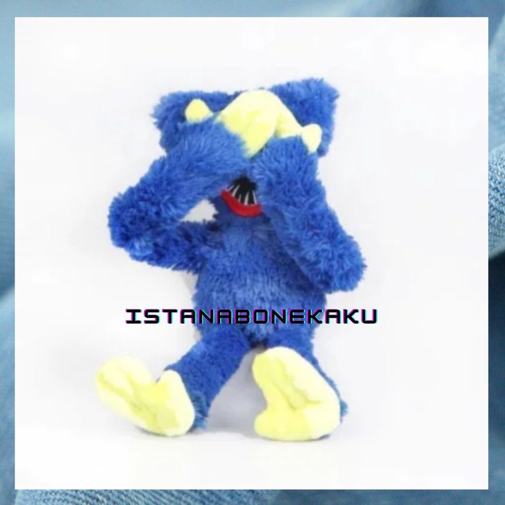 Jual Boneka Huggy Wuggy ( Hagi Wagi ) 40 cm Stuffed Plus Game Poppy ...