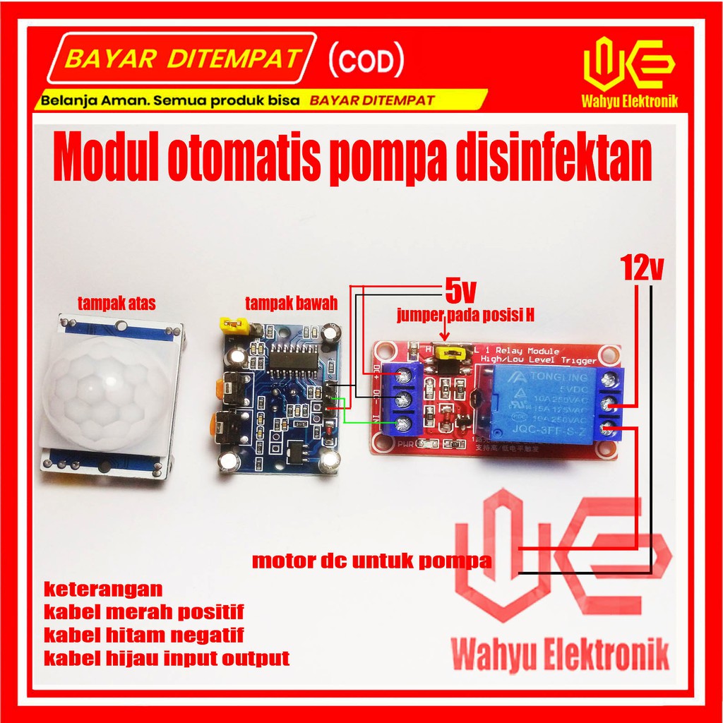 Jual Modul otomatis pompa disinfektan pembasmi virus | Shopee Indonesia