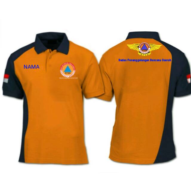 Jual kaos polo/wangki bpbd wings logo | Shopee Indonesia
