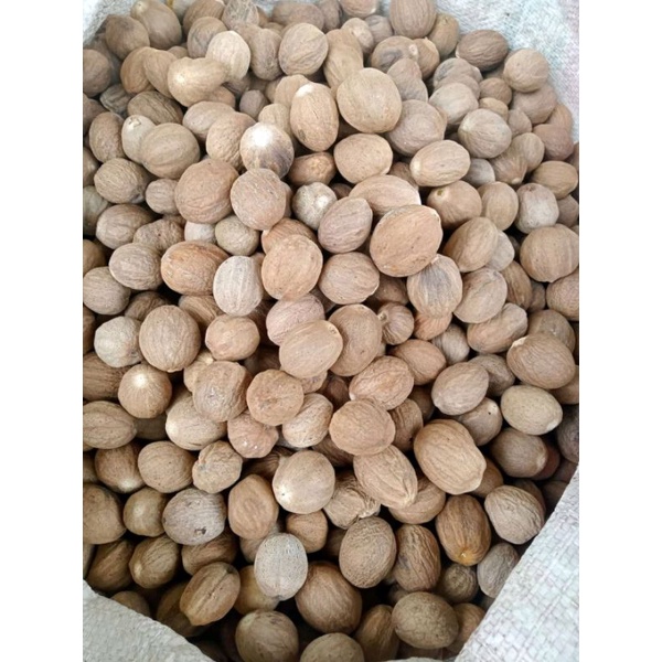 Jual Biji pala bulat super kupas 1kg | Shopee Indonesia