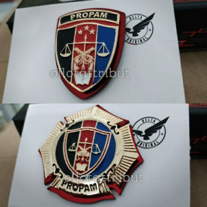 Jual PIN PROPAM POLRI | RODA PIN PROPAM POLRI | Shopee Indonesia
