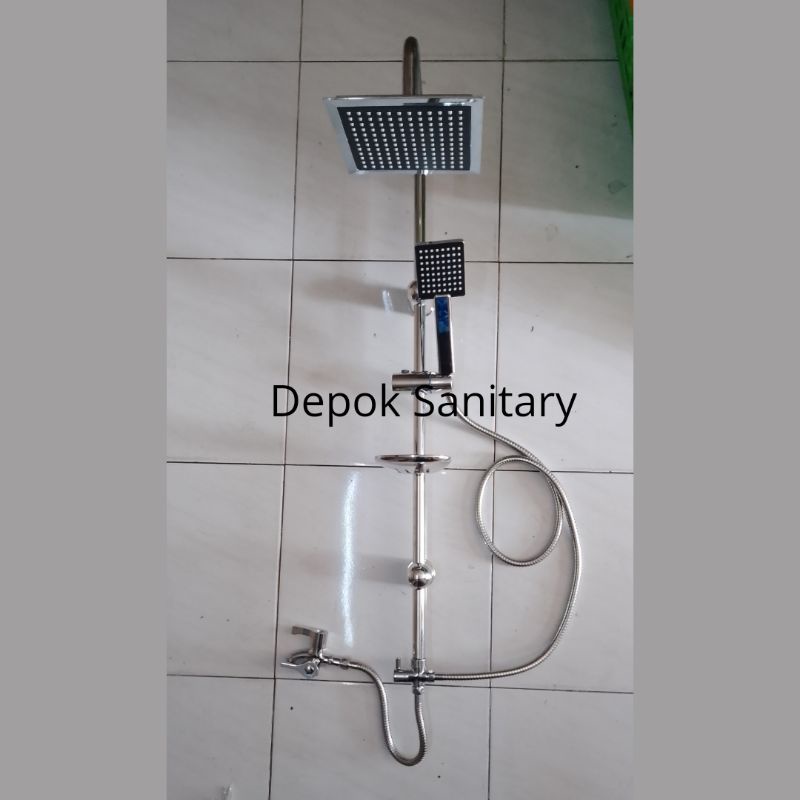 Jual SHOWER TIANG SET BONUS KRAN CABANG - ABM/ SHOWER TIANG SET/ SHOWER ...