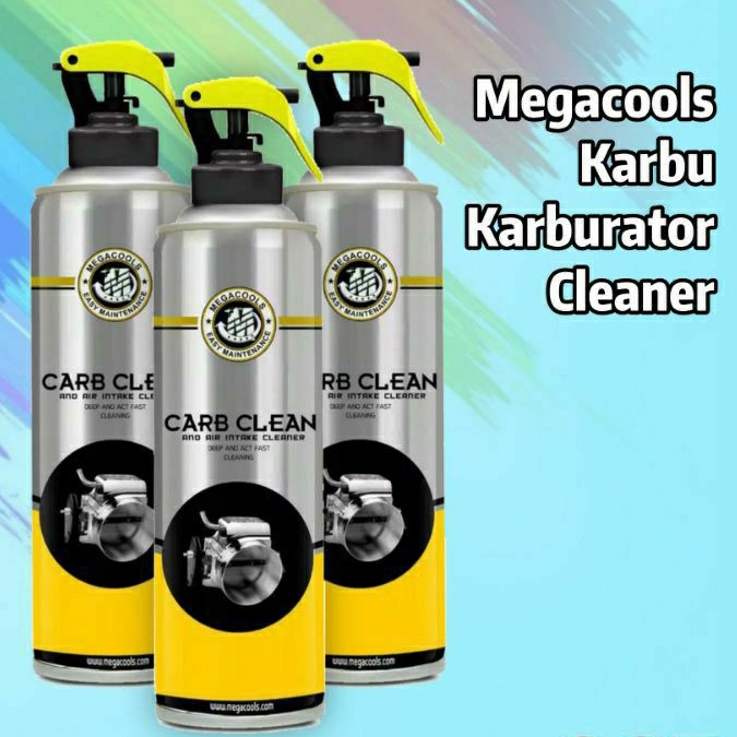 Jual 500ML Carb Cleaner Karburator Carburator Cleaner Injection Cleaner Megacool Megacools ...