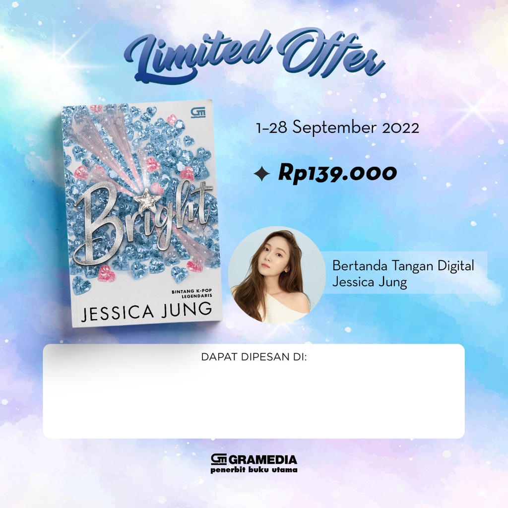 Jual BRIGHT KARYA JESSICA JUNG + TTD DIGITAL // SHINE | Shopee Indonesia