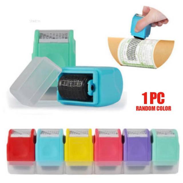 Jual Roller stamp stempel pelindung data rahasia stempel penutup data ...