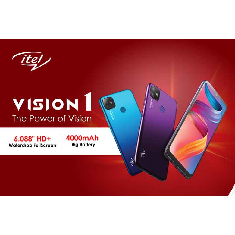 Jual iTel Vision 1 Plus 3/32 RAM 2GB ROM 32GB GARANSI RESMI | Shopee ...