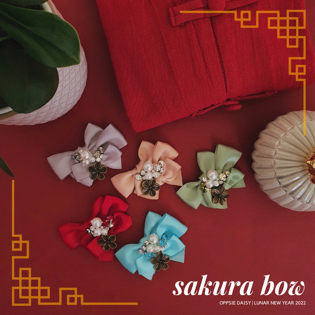 Jual TRADITIONS COLLECTION - Sakura Bow | Shopee Indonesia