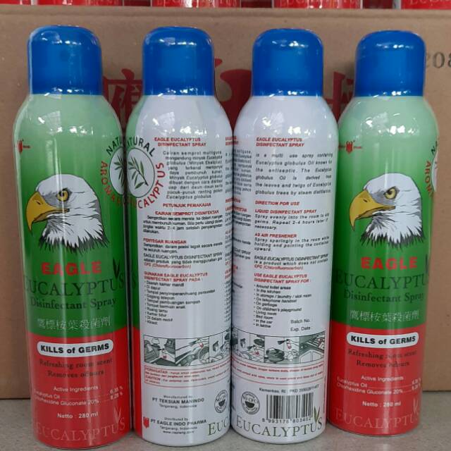 Jual Eagle Eucalyptus Spray - Eagle Eucalyptus Disinfectant Spray ...