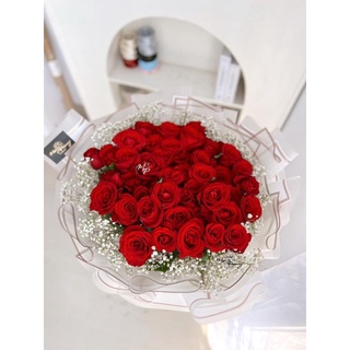 Jual FRESH ROSE BOUQUET 50 STEM - BUKET BUNGA SEGAR 50 TANGKAI FRESH ...