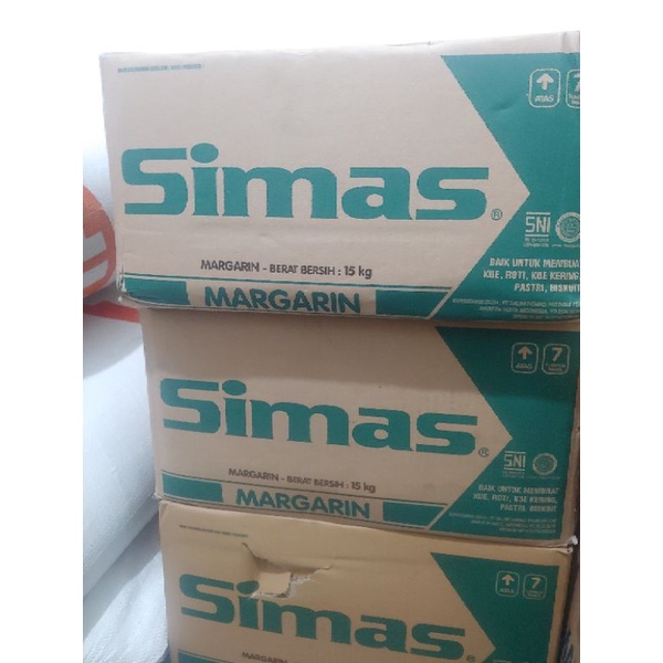 Jual SIMAS MARGARINE 15 KG | Shopee Indonesia