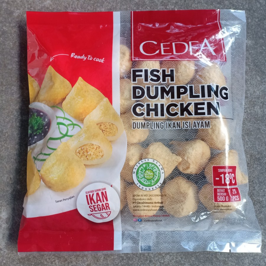 Jual Cedea Dumpling Chicken 500gr / Dumpling Ayam | Shopee Indonesia