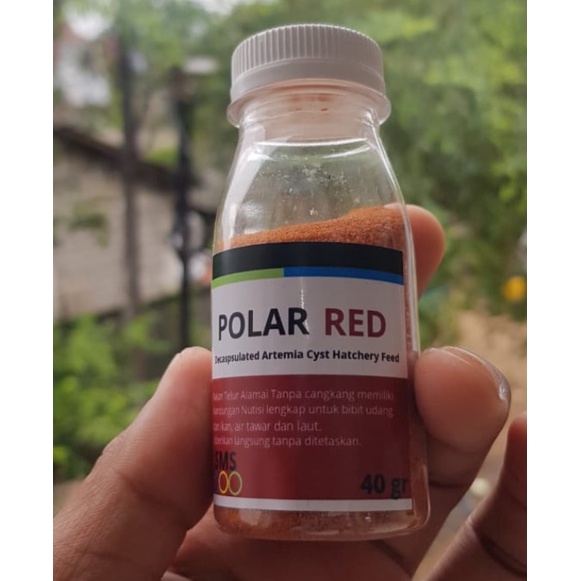 Jual POLAR RED 40GRAM / PAKAN BURAYAK/ ARTEMIA TANPA CANGKANG/ PAKAN ...