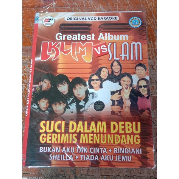Jual Kaset Vcd Original Greatest Album iklim vs slam | Shopee Indonesia