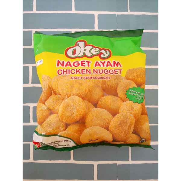 Jual FROZEN FOOD OKEY NAGET AYAM 500gr | Shopee Indonesia