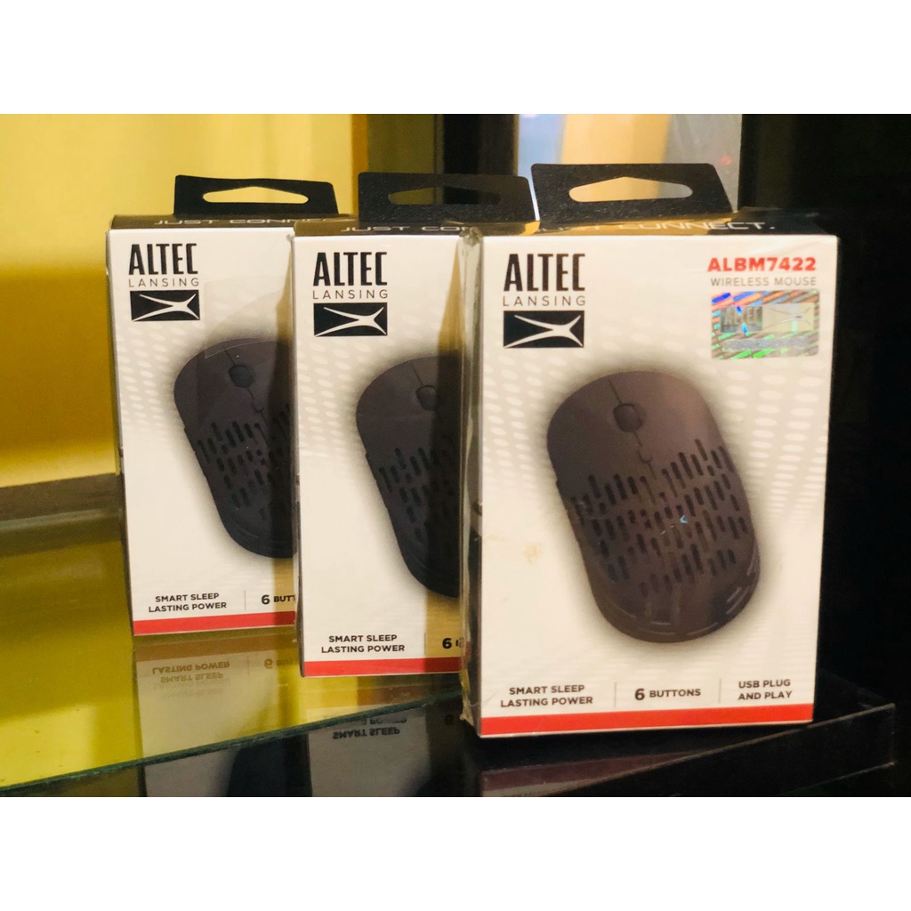 Jual Altec Lansing Mouse Wireless ALBM7422 | Shopee Indonesia