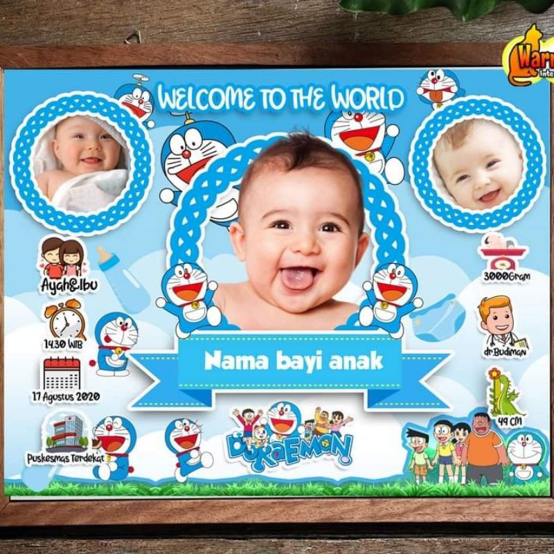 Jual poster biodata bayi | Shopee Indonesia
